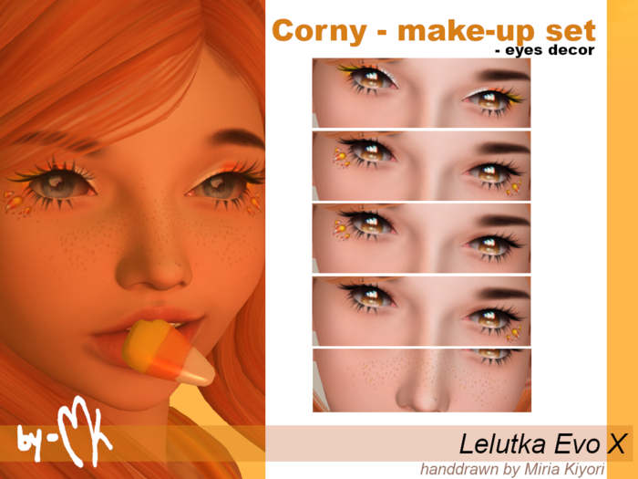 Second Life Marketplace - =MK= Lelutka Evo X - Candy corn